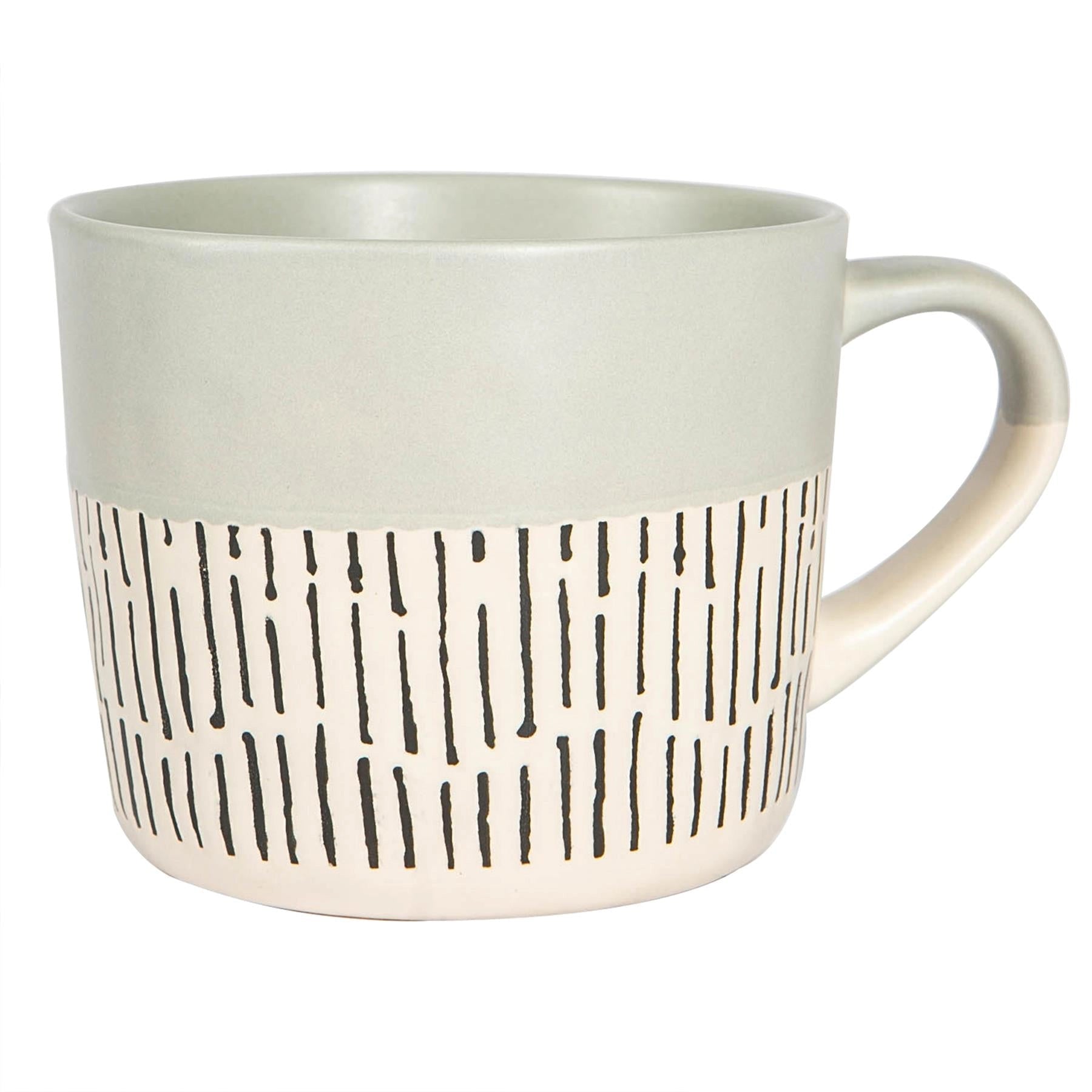 Ceramic dipped coffee mug – Hallby